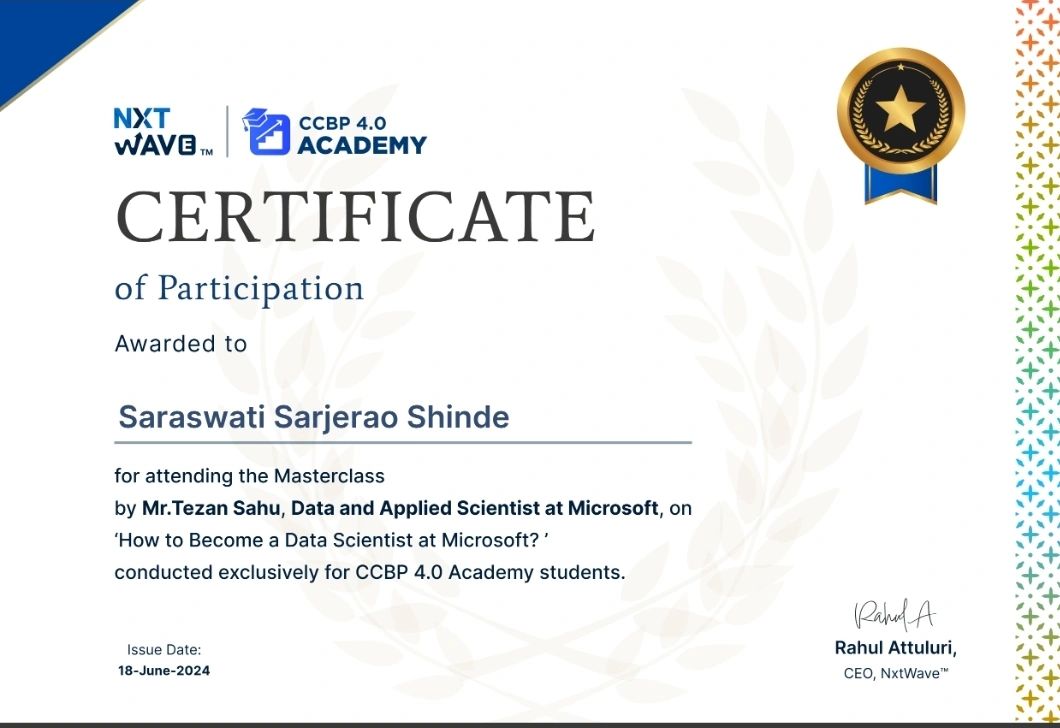 Saraswati Shinde on LinkedIn: #datascience #continuouslearning # ... Saraswati Shinde on LinkedIn: #datascience #continuouslearning # ...