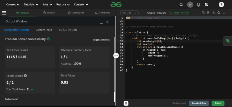 Bharath D on LinkedIn: #100daysofcode #21daysgeeksforgeeks #coding # ... Bharath D on LinkedIn: #100daysofcode #21daysgeeksforgeeks #coding # ...