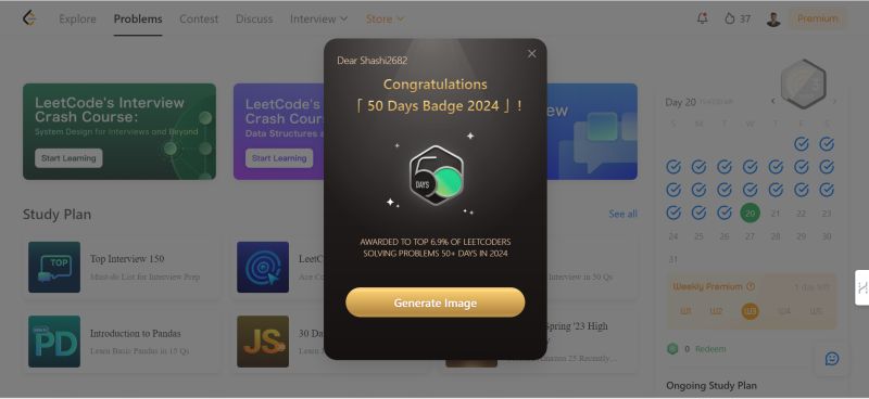 #leetcode #codingjourney #continuouslearning | Shashikant Nalawade #leetcode #codingjourney #continuouslearning | Shashikant Nalawade