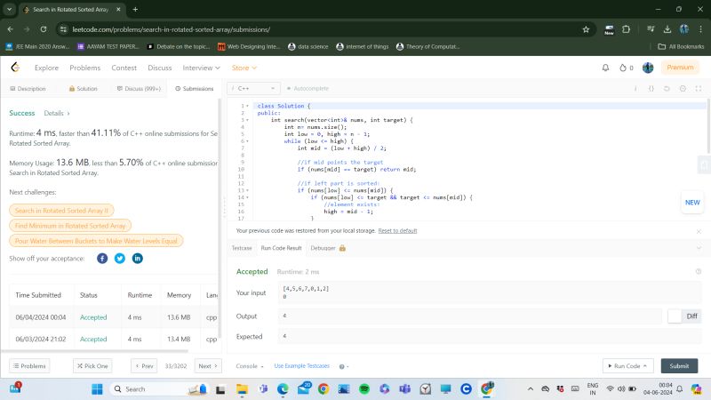 Day 23 of the #edSlash DSA Challenge on LeetCode | Ayush Sharma posted ... Day 23 of the #edSlash DSA Challenge on LeetCode | Ayush Sharma posted ...