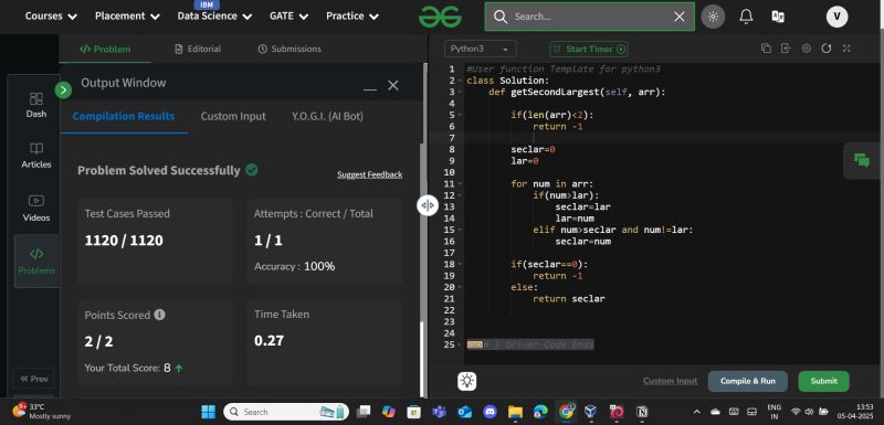 #gfg160 #gfg160 #geekstreak2025 #dsa #gfg #coding | Varshin Tej Pabba #gfg160 #gfg160 #geekstreak2025 #dsa #gfg #coding | Varshin Tej Pabba