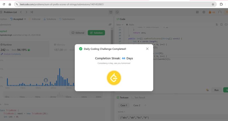 Dapinder Singh on LinkedIn: #100daysofcode #leetcode #codingchallenge # ... Dapinder Singh on LinkedIn: #100daysofcode #leetcode #codingchallenge # ...