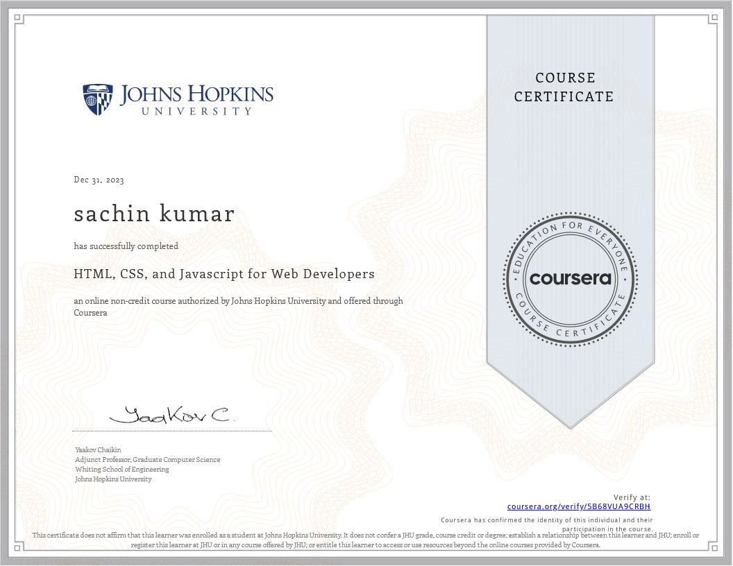 Sachin Kumar on LinkedIn: #webdevelopment #html #css #javascript # ... Sachin Kumar on LinkedIn: #webdevelopment #html #css #javascript # ...