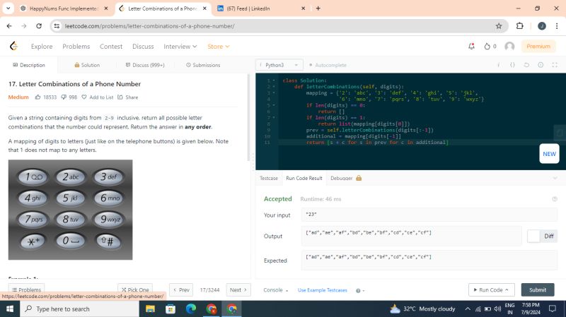 Day 86 of coding challenge: find letters for phone numbers | Kanimozhi ... Day 86 of coding challenge: find letters for phone numbers | Kanimozhi ...