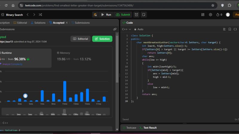 SUKHJOT KAUR on LinkedIn: #code #coding #dsa #binarysearch # ... SUKHJOT KAUR on LinkedIn: #code #coding #dsa #binarysearch # ...