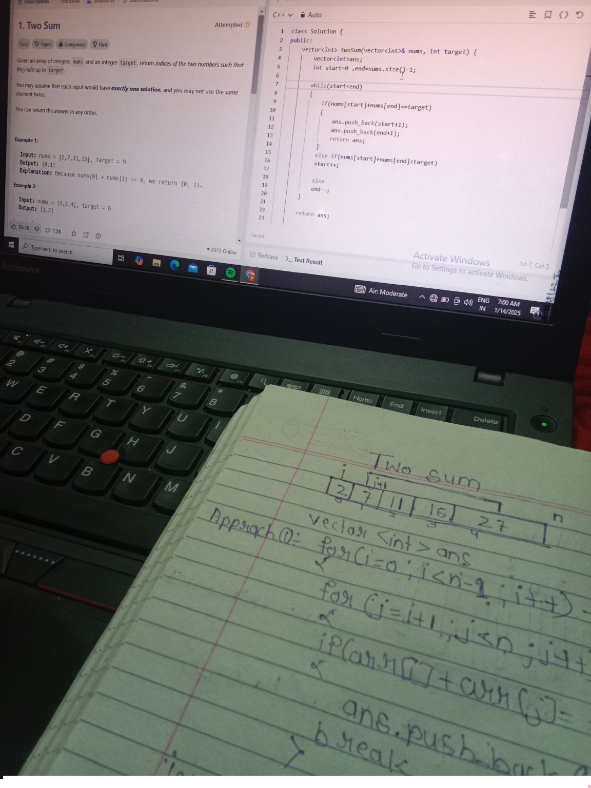 Priti Biswas on LinkedIn: #leetcode #twosum #coding #dsa #programming Priti Biswas on LinkedIn: #leetcode #twosum #coding #dsa #programming