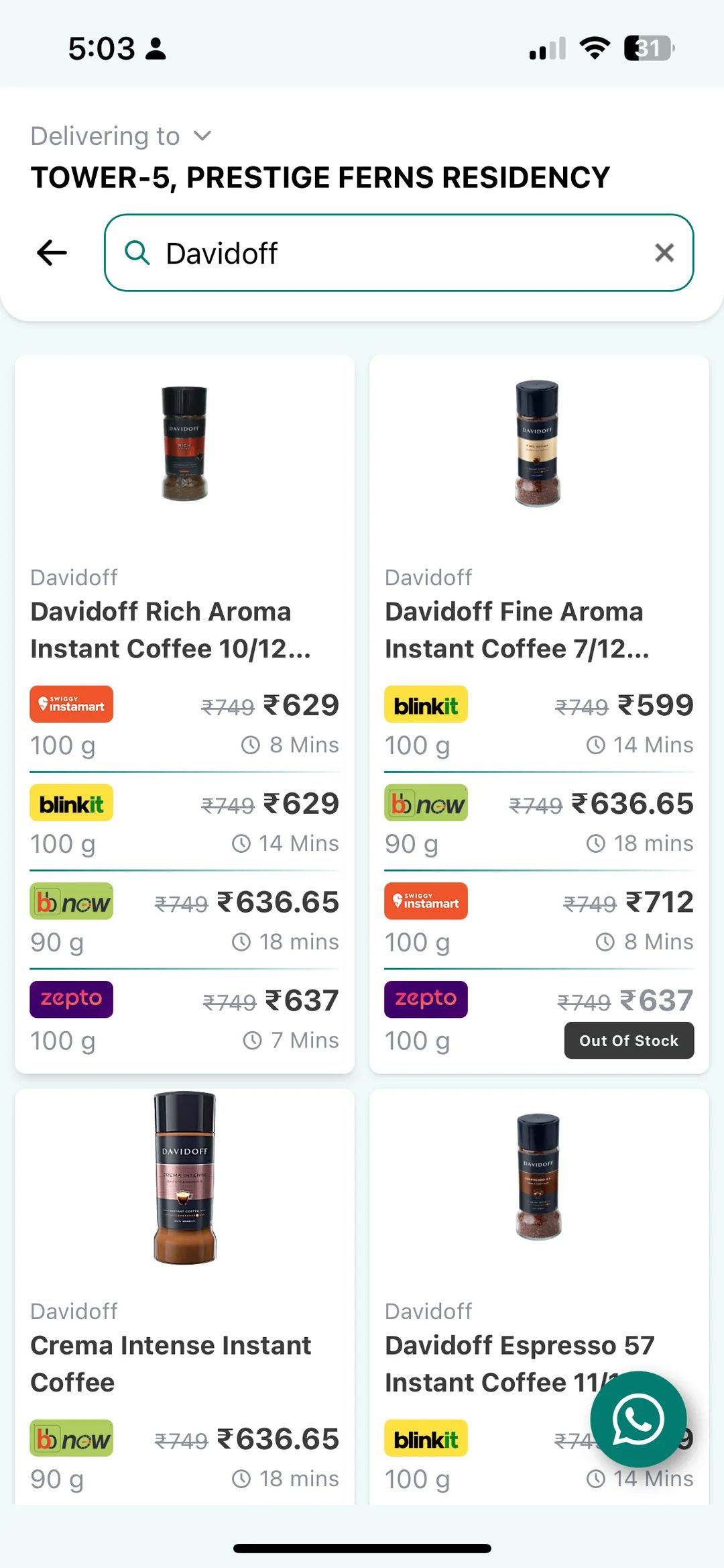 Aman Pal on LinkedIn: #quickcompare #zepto #swiggyinstamart #blinkit Aman Pal on LinkedIn: #quickcompare #zepto #swiggyinstamart #blinkit