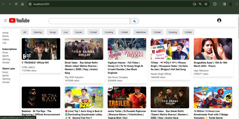 #youtubeclone #react #redux #tailwindcss #webdevelopmentjourney ... #youtubeclone #react #redux #tailwindcss #webdevelopmentjourney ...