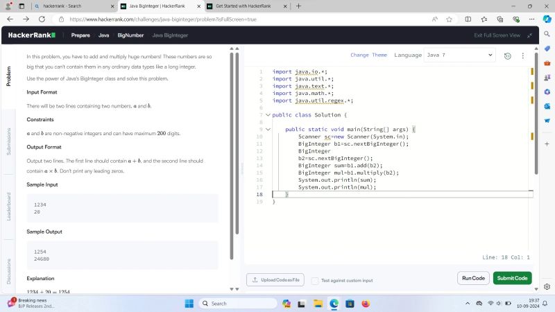 Elangovan P on LinkedIn: #problemsolving #java #hackerrank # ... Elangovan P on LinkedIn: #problemsolving #java #hackerrank # ...