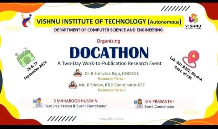 Lokesh Surya Prakash Konduboyena on LinkedIn: #docathon #researchpaper ... Lokesh Surya Prakash Konduboyena on LinkedIn: #docathon #researchpaper ...