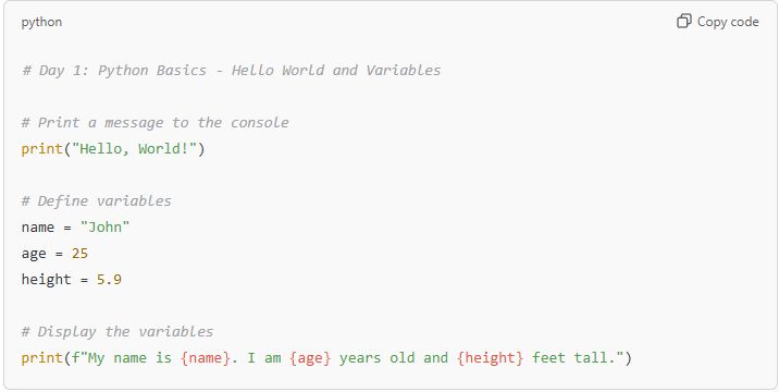 Sachin Kumar on LinkedIn: #100daysofpython #python #coding # ... Sachin Kumar on LinkedIn: #100daysofpython #python #coding # ...