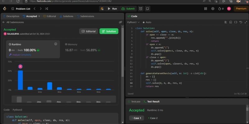 Rajasurya J on LinkedIn: #dsa #programming #backtracking #100daysofcode ... Rajasurya J on LinkedIn: #dsa #programming #backtracking #100daysofcode ...