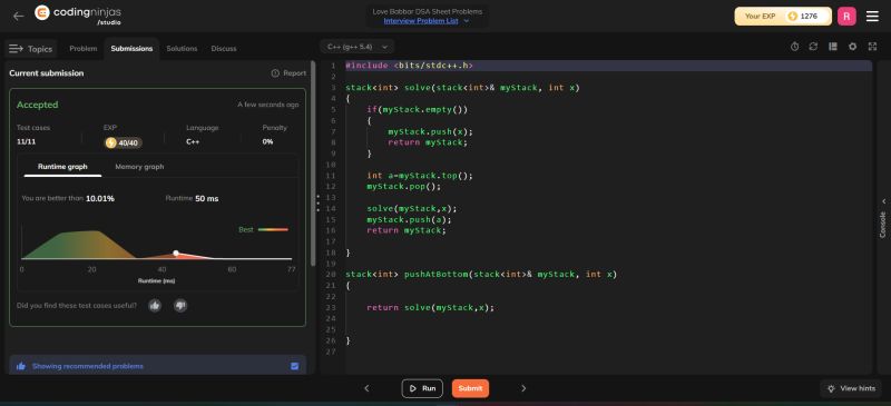 Day 49 of DSA Challenge: Stacks and Algorithms | Rudransh _ posted on ... Day 49 of DSA Challenge: Stacks and Algorithms | Rudransh _ posted on ...