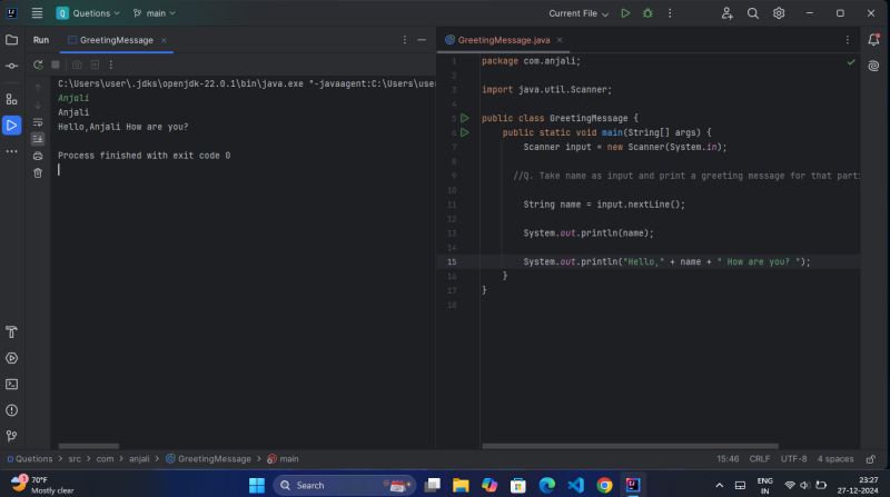 Anjali Shinde on LinkedIn: #dsa #java #codingadventure Anjali Shinde on LinkedIn: #dsa #java #codingadventure