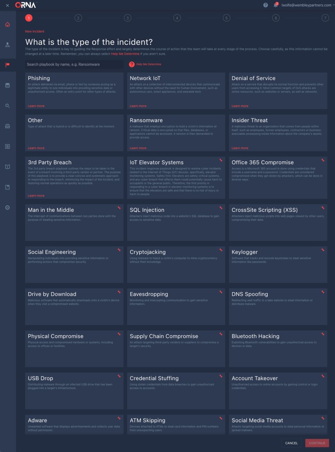 New interactive incident response Playbook templates are coming to ORNA ... New interactive incident response Playbook templates are coming to ORNA ...