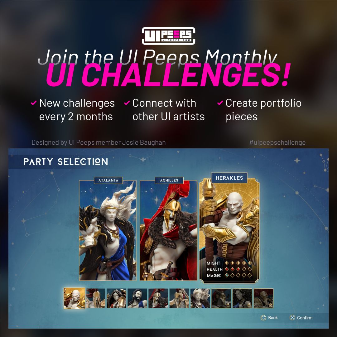 UI PEEPS CHALLENGE | NEW CHALLENGE EVERY 2 MONTHS Featuring Josie ... UI PEEPS CHALLENGE | NEW CHALLENGE EVERY 2 MONTHS Featuring Josie ...