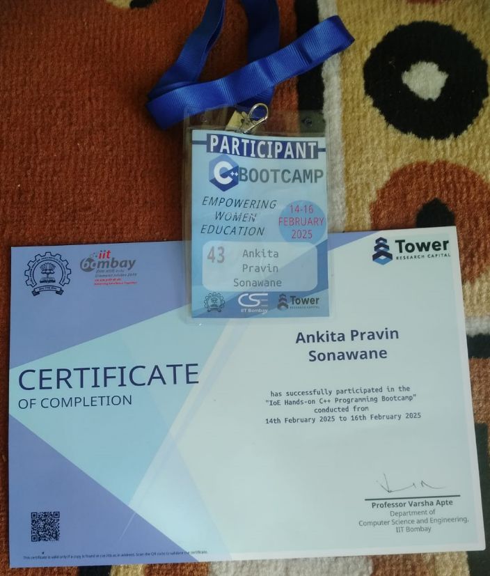 #cplusplus #iitbombay #programmingbootcamp #womenintech #techforall ... #cplusplus #iitbombay #programmingbootcamp #womenintech #techforall ...