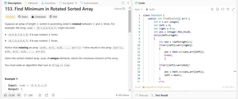 #100daysofleetcode #leetcode #algorithms #binarysearch #datastructures ... #100daysofleetcode #leetcode #algorithms #binarysearch #datastructures ...
