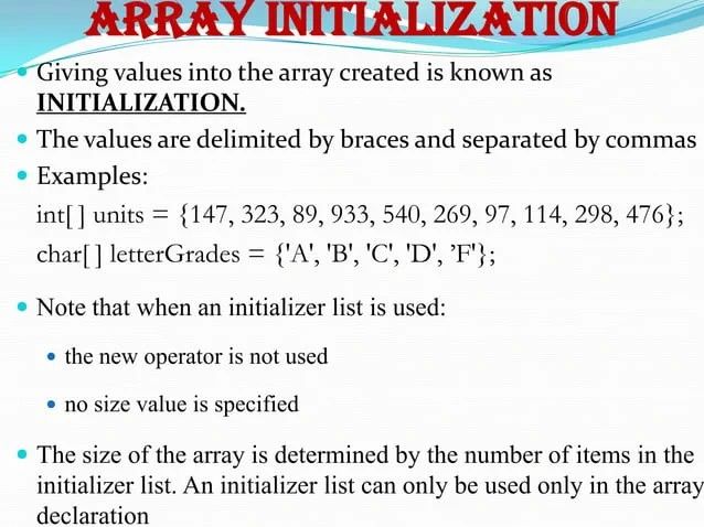 What is an array declaration? | Shagun Shota posted on the topic | LinkedIn What is an array declaration? | Shagun Shota posted on the topic | LinkedIn