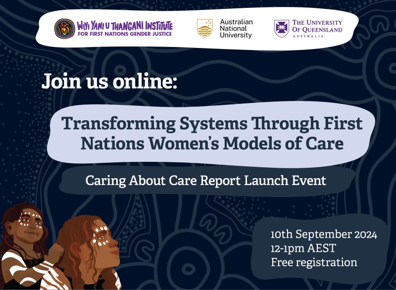 Wiyi Yani U Thangani Institute for First Nations Gender Justice on ... Wiyi Yani U Thangani Institute for First Nations Gender Justice on ...