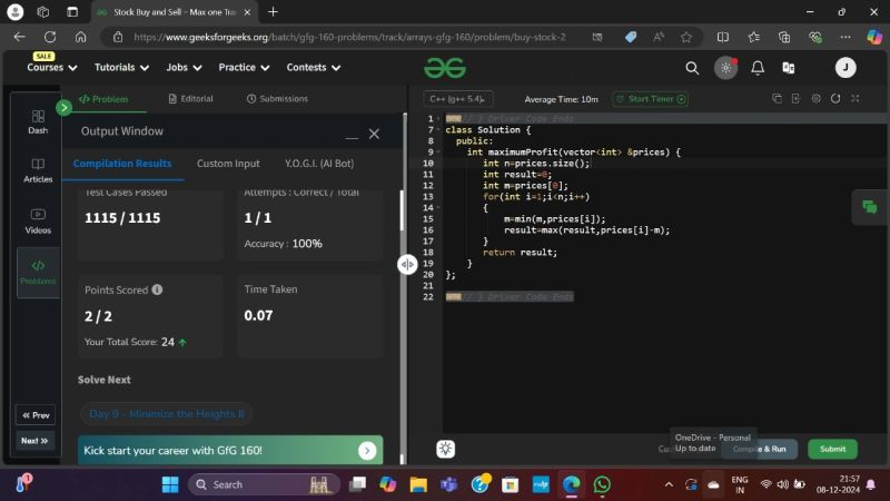 Jyothirmai Seepana on LinkedIn: #160daysofdsa #dsa #geeksforgeeks # ... Jyothirmai Seepana on LinkedIn: #160daysofdsa #dsa #geeksforgeeks # ...