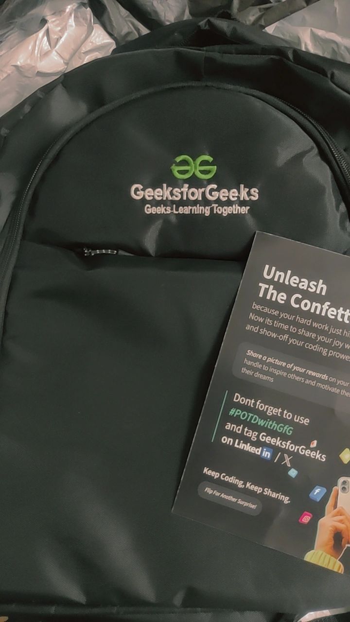 Vishal Kumar Gond on LinkedIn: #potdwithgfg #gfg #geeksforgeeks # ... Vishal Kumar Gond on LinkedIn: #potdwithgfg #gfg #geeksforgeeks # ...