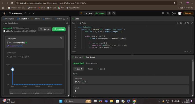 Mithra Ravichandran on LinkedIn: #100daysofleetcode #leetcode # ... Mithra Ravichandran on LinkedIn: #100daysofleetcode #leetcode # ...