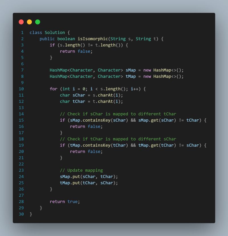 Day 53 of DSA Challenge: Isomorphic Strings | Ranjana Devi posted on ... Day 53 of DSA Challenge: Isomorphic Strings | Ranjana Devi posted on ...