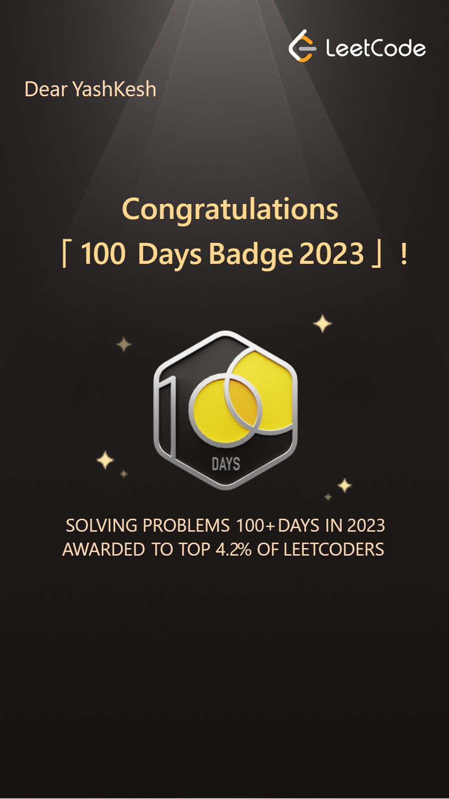 Yash Kesharwani on LinkedIn: #leetcode #codingjourney #100daysofcode # ... Yash Kesharwani on LinkedIn: #leetcode #codingjourney #100daysofcode # ...