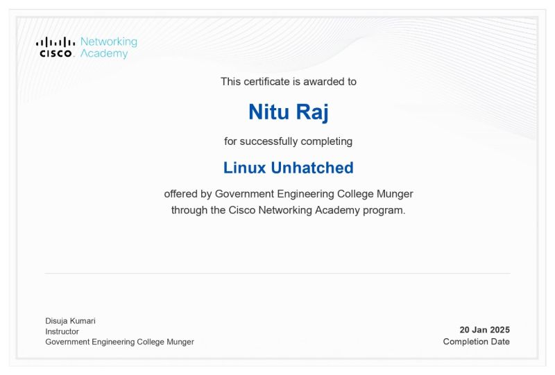 #linux #cisconetworkingacademy #learningjourney #techskills #growth ... #linux #cisconetworkingacademy #learningjourney #techskills #growth ...