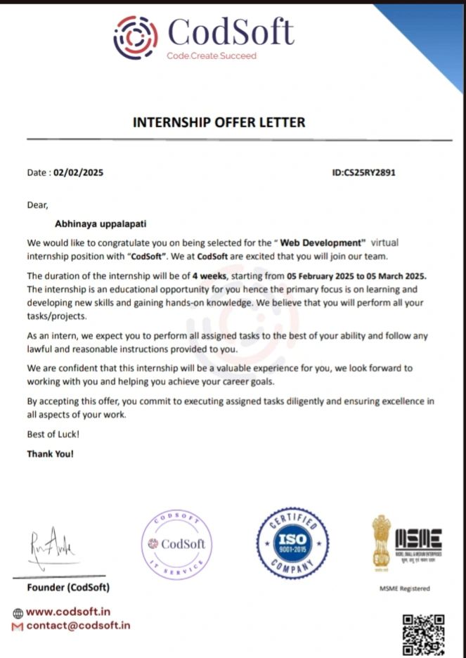 #codesoft #internship #techopportunity #coding #webdevelopment ... #codesoft #internship #techopportunity #coding #webdevelopment ...