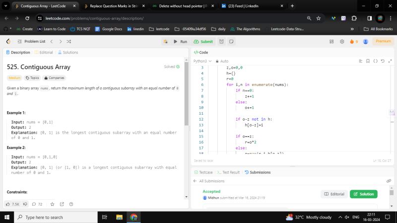 #100daysofcodechallenge #geeksforgeeks #leetcode ... #100daysofcodechallenge #geeksforgeeks #leetcode ...