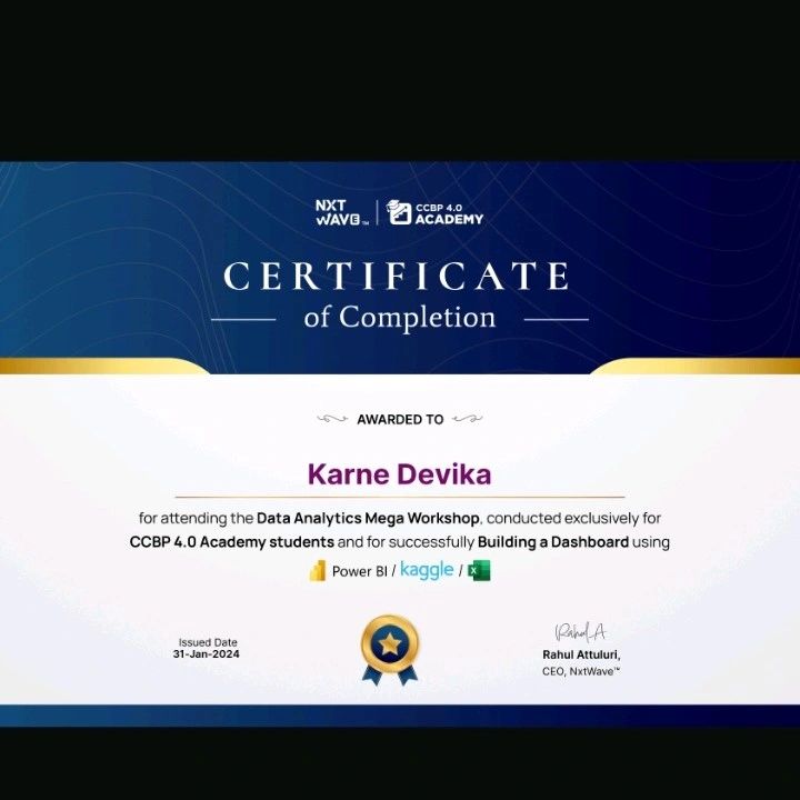 KARNE DEVIKA on LinkedIn: #dataanalysis #powerbi #kaggle #nxtwave KARNE DEVIKA on LinkedIn: #dataanalysis #powerbi #kaggle #nxtwave