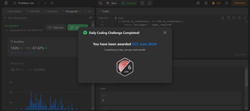 Earned DCC Streak on LeetCode! | Vijaya kumar Annam posted on the topic ... Earned DCC Streak on LeetCode! | Vijaya kumar Annam posted on the topic ...