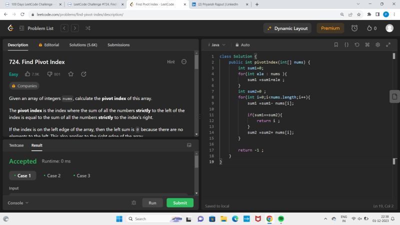 Priyansh Rajput on LinkedIn: #leetcode #dsawithedslash #leetcode #day43 ... Priyansh Rajput on LinkedIn: #leetcode #dsawithedslash #leetcode #day43 ...
