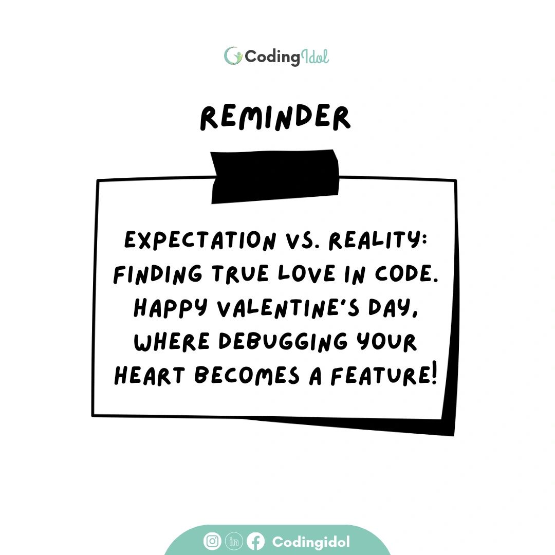CodingIdol on LinkedIn: #happyvalentinesday #codinglife #developerhumor ... CodingIdol on LinkedIn: #happyvalentinesday #codinglife #developerhumor ...