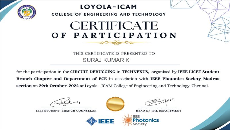 SURAJ KUMAR K on LinkedIn: 🚀 Excited to share my experience ... SURAJ KUMAR K on LinkedIn: 🚀 Excited to share my experience ...