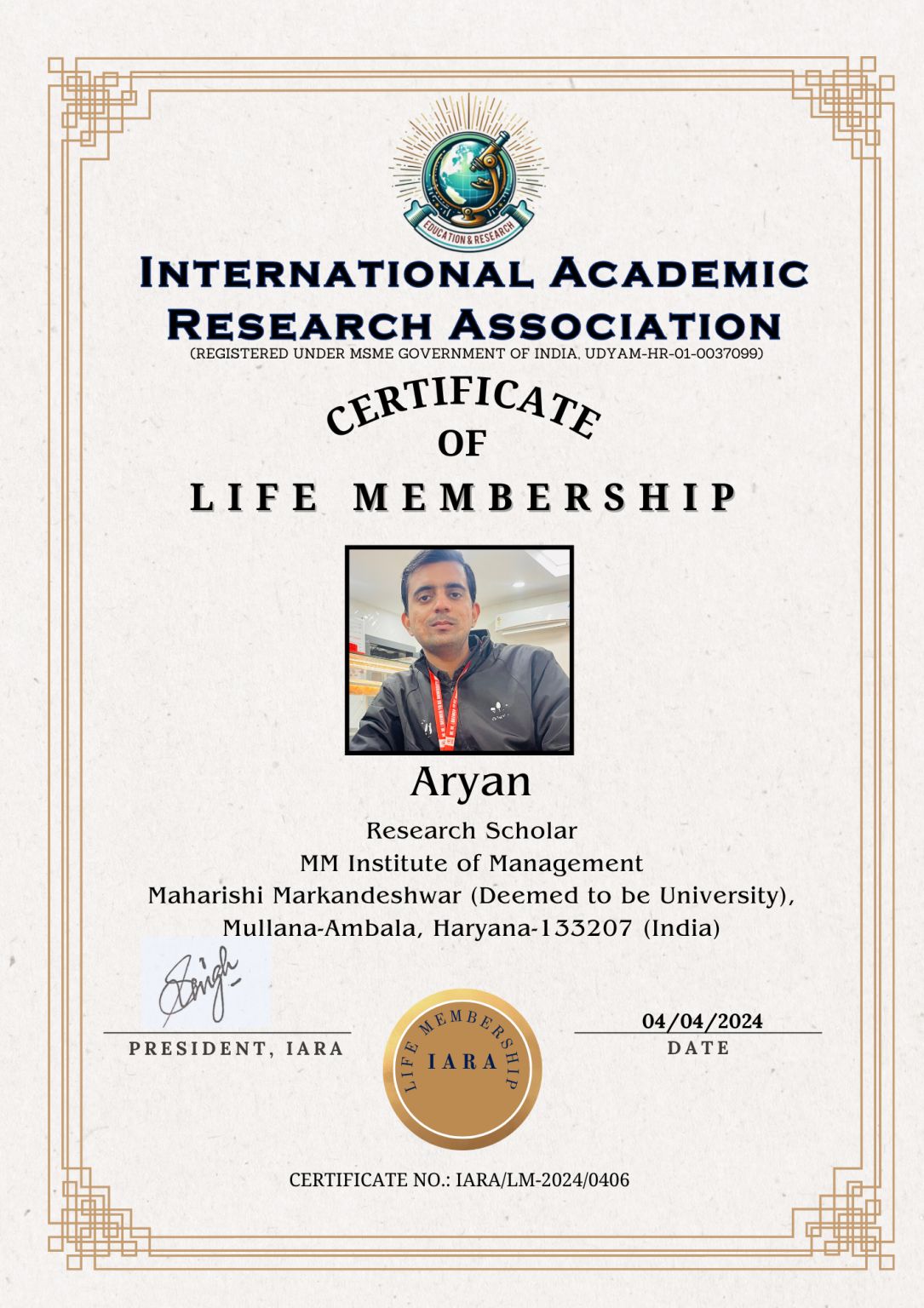 Aryan Sharma posted on LinkedIn Aryan Sharma posted on LinkedIn