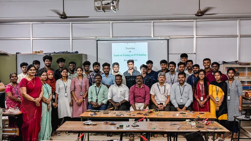 Successful Completion of Our 3-Day PCB Workshop! | Arun balaji R Successful Completion of Our 3-Day PCB Workshop! | Arun balaji R