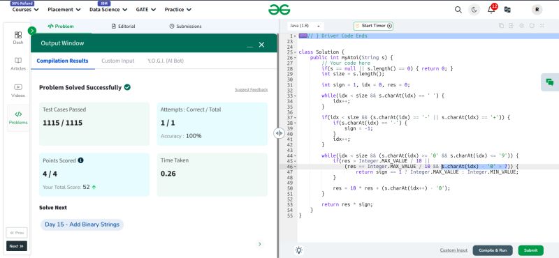 #gfg160dayschallenge #dsa #codingchallenge #problemsolving… | Rahul ... #gfg160dayschallenge #dsa #codingchallenge #problemsolving… | Rahul ...