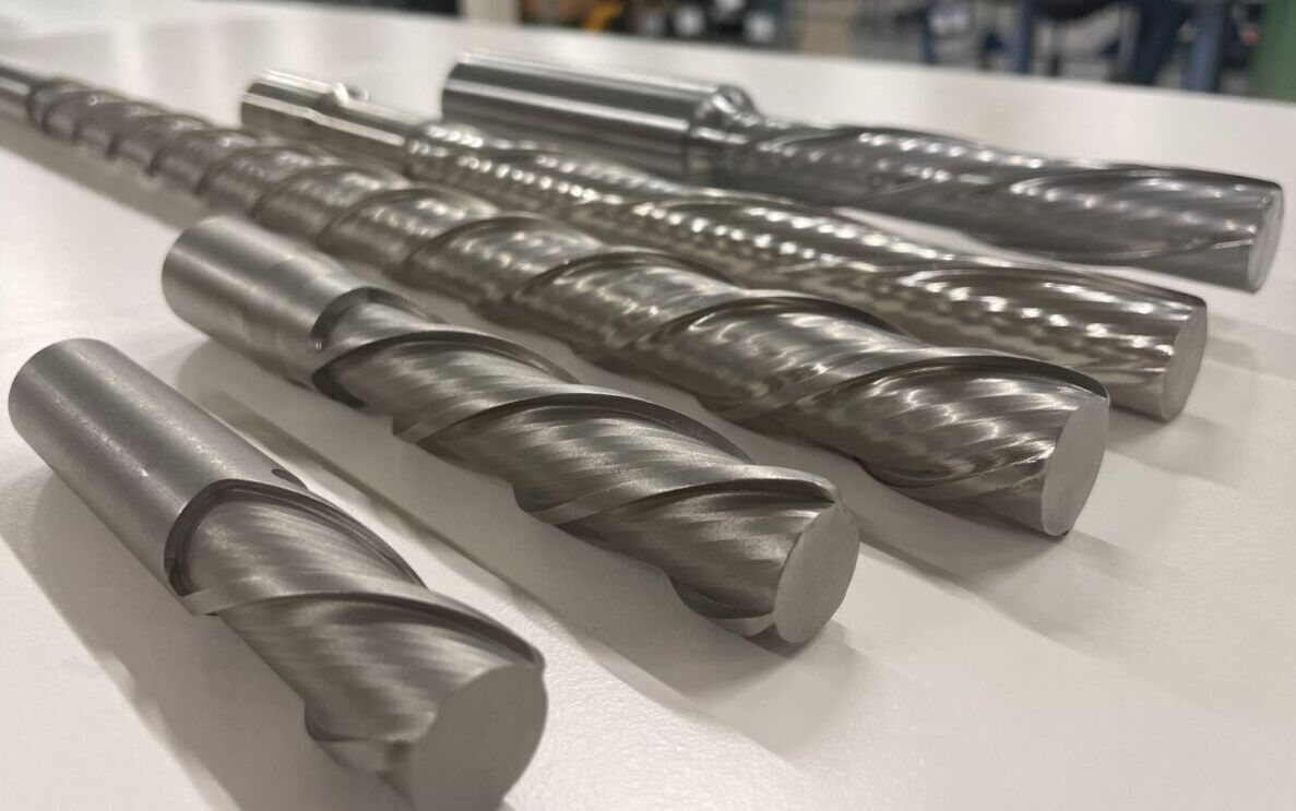Ahh, the mighty Helical strake thermowell. Here are a few going through ... Ahh, the mighty Helical strake thermowell. Here are a few going through ...