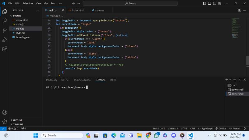 Muhammad Ibraheem on LinkedIn: Enums, DOM concepts, Switch case, Toggle ... Muhammad Ibraheem on LinkedIn: Enums, DOM concepts, Switch case, Toggle ...