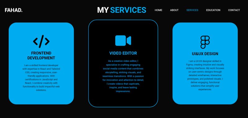 Mohamed Fahad Khan H on LinkedIn: #portfolio #reactjs #webdevelopment # ... Mohamed Fahad Khan H on LinkedIn: #portfolio #reactjs #webdevelopment # ...