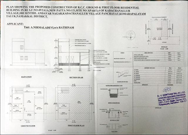 Gowtham Raj on LinkedIn: Panchayat approval drawing. Gowtham Raj on LinkedIn: Panchayat approval drawing.