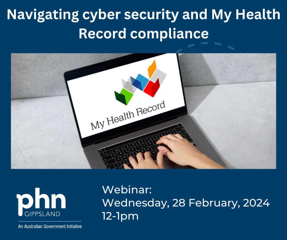 Gippsland PHN on LinkedIn: #myhealthrecord #gippsland #freeevent # ... Gippsland PHN on LinkedIn: #myhealthrecord #gippsland #freeevent # ...