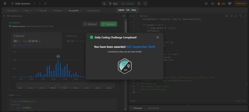 Vaibhav Kumar on LinkedIn: #leetcode #dailycodingchallenge #coding # ... Vaibhav Kumar on LinkedIn: #leetcode #dailycodingchallenge #coding # ...