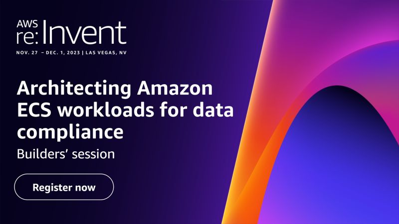 Arindam C. on LinkedIn: #aws #reinvent2023 #ecs #security #compliance Arindam C. on LinkedIn: #aws #reinvent2023 #ecs #security #compliance