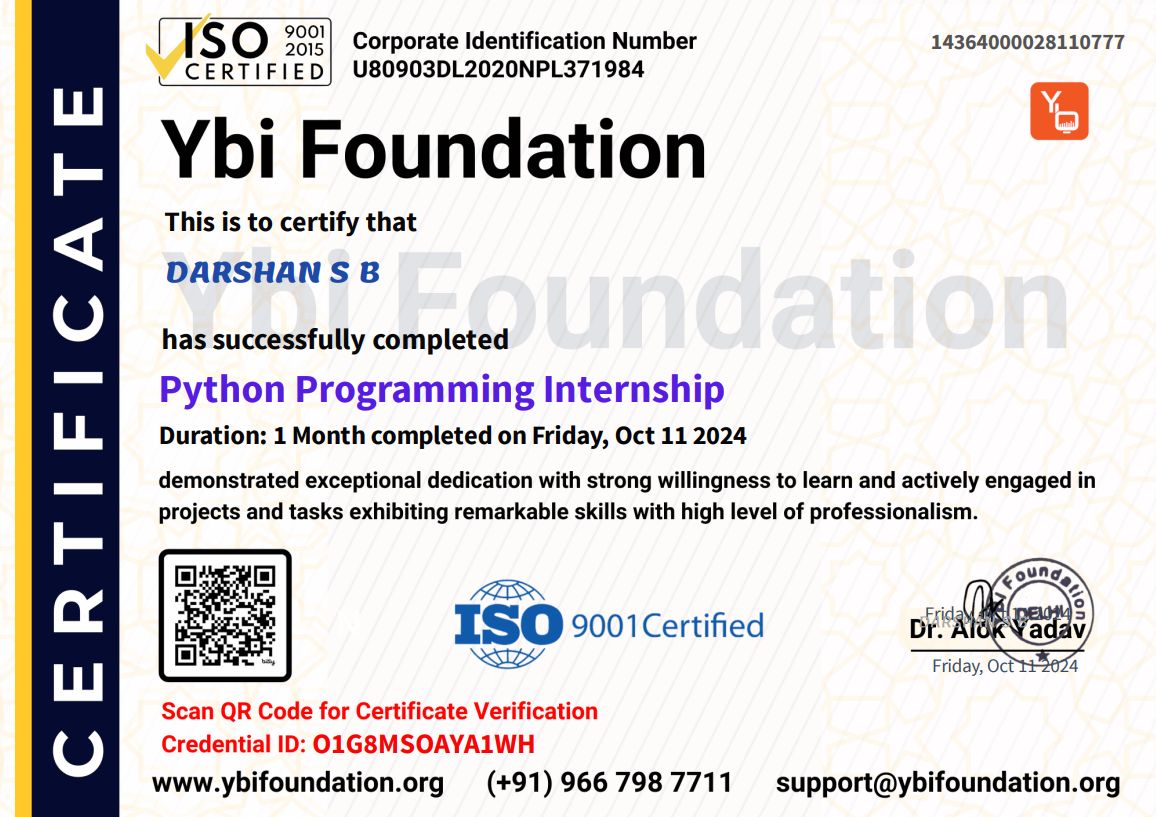 Darshan S B on LinkedIn: #python #machinelearning #datascience # ... Darshan S B on LinkedIn: #python #machinelearning #datascience # ...
