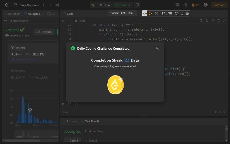 Priyobroto Karmakar on LinkedIn: #leetcode #codingchallenge ... Priyobroto Karmakar on LinkedIn: #leetcode #codingchallenge ...