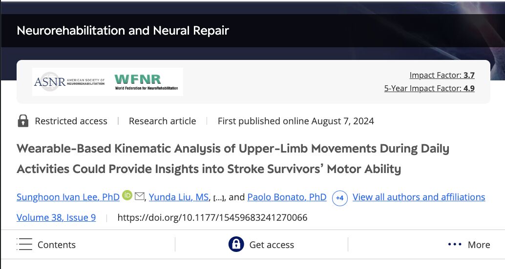 Sunghoon Ivan Lee on LinkedIn: Exciting to see ASNRehab featuring our ... Sunghoon Ivan Lee on LinkedIn: Exciting to see ASNRehab featuring our ...